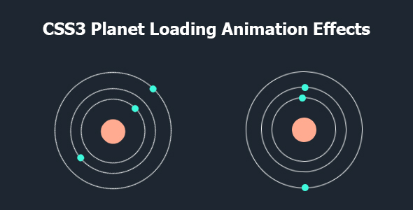 CSS - Animacje i efekty - CSS3 Planet Loading Animation Effects CSS - Animacje i efekty - CSS3 Planet Loading Animation Effects